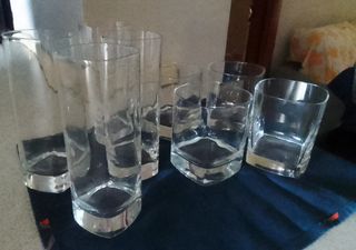 Set 4+4 bicchieri Long Drink e whisky
