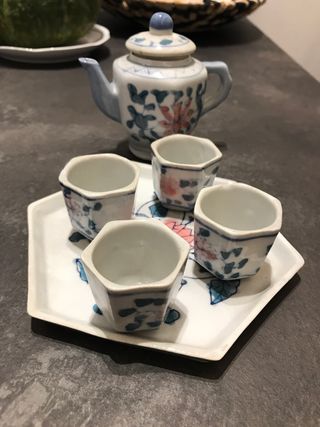 set da the in miniatura