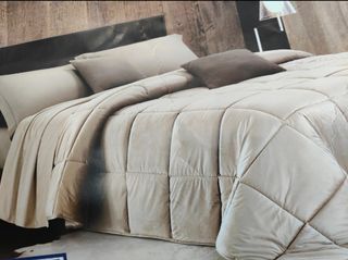 Tessier trapunta velvet singola beige Made in Ital