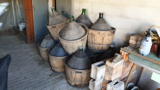 10 Damigiane vuote da vino da 50 litri