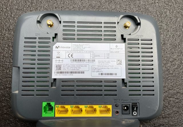 Router 4G Blu-castle de segunda mano por 50 EUR en Madrid en WALLAPOP