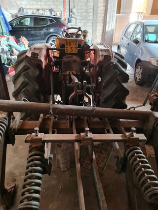 Trattore same 60 con aratro a vomeri