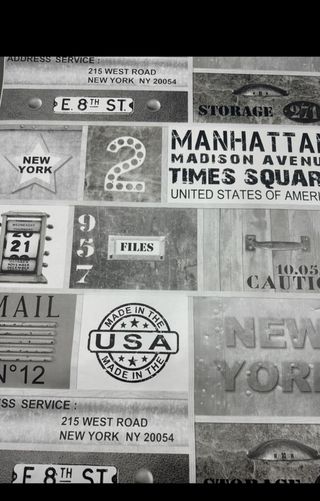 carta parati con design USA