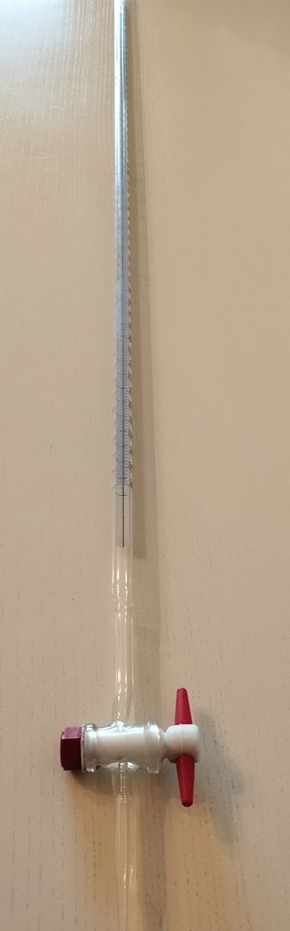 buretta graduata Hirschmann 25ml 0.05ml