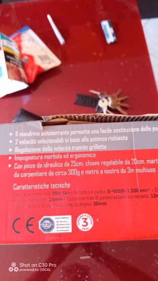 vendo avvitatore a batteria