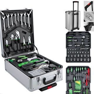 Trolley Cassetta Attrezzi 399 PCS con chiavi Profe