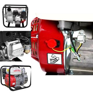 Motopompa A Scoppio 4 Tempi - 7.0 HP, prevalenza 3