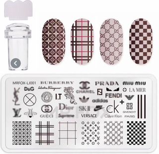 kit nail stamping