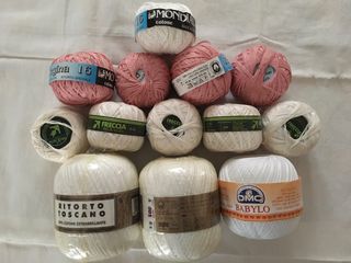 13 gomitoli di Cotone-Filo di Scozia