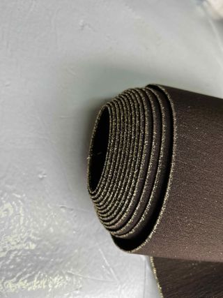 Nastro elastico fascia testa di moro oro H 160 mm