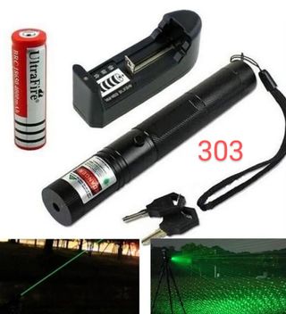 PUNTATORE LASER VERDE 303 PROFESSIONALE