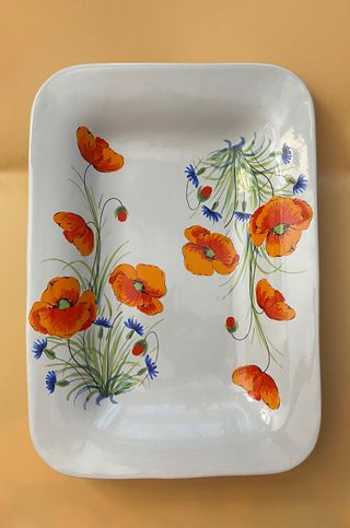 Piatto Portata Ceramica Vintage