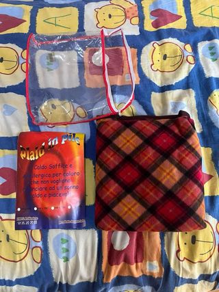 copertina in pile nuova