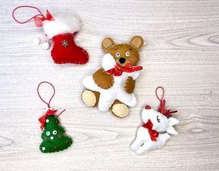 set decorazioni albero natale