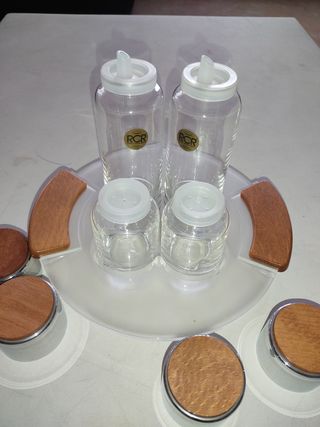 Set oliera, aceto, sale e pepe  RCR