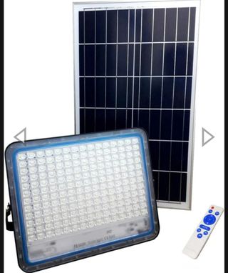 FARO LED ESTERNO CON PANNELLO SOLARE 600W