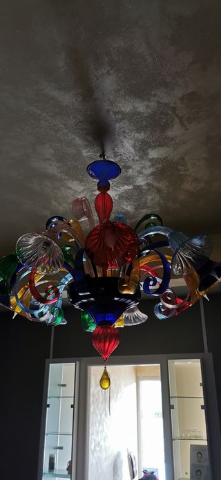 Lampadario Multicolore