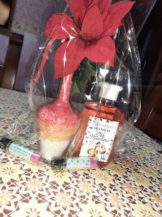 Sali da bagno più shampo