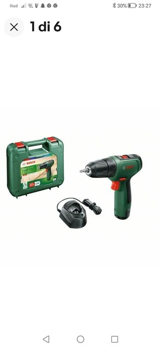 Trapano bosch 12v a batteria