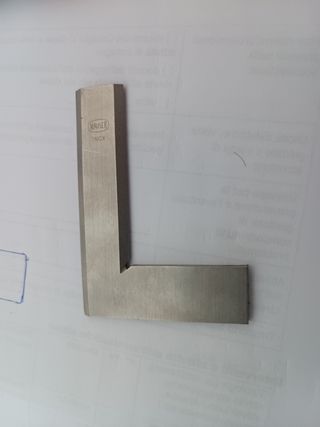 Squadra mini in acciaio inox