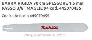 barra  motosega makita 70 cm