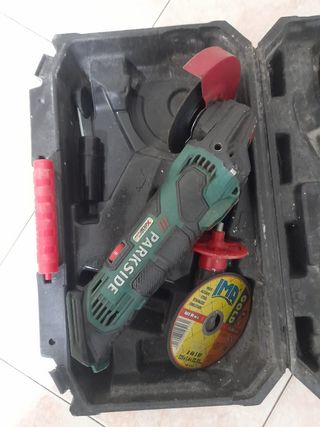 Flex  smeragliatrice a batteria parkside 125