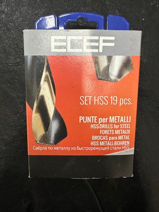 ECEF SET HSS 19 pezzi