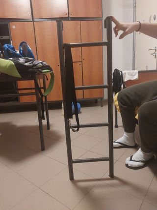 Scala Robusta Ferro Lettocastello/garage