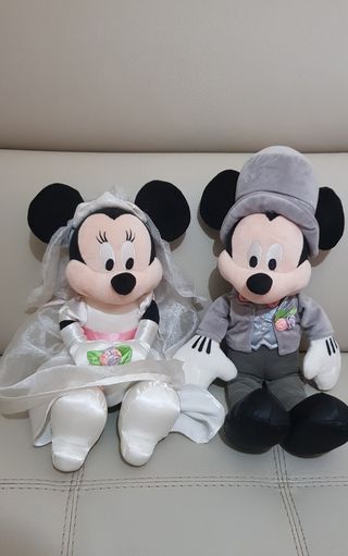 Coppia sposi topolino & minny