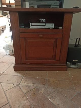 Mobile per tv in legno noce massello