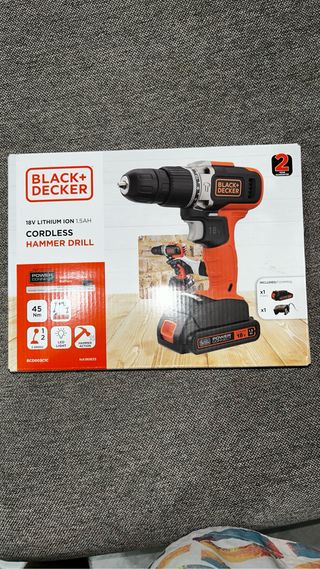 Black Decker - Cordless Hammer Drill