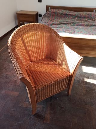 Poltroncina in midollino