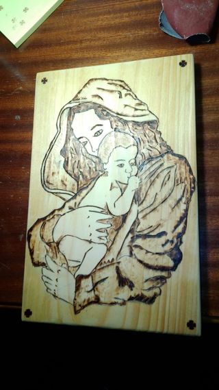 Quadro Madonna col Bambino