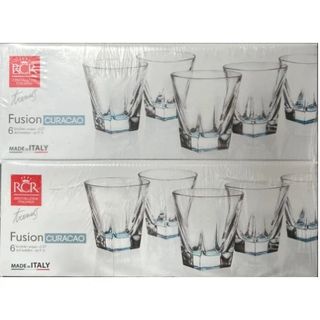 Set da 6 bicchieri 27 cl - RCR "Fusion Curacao", S
