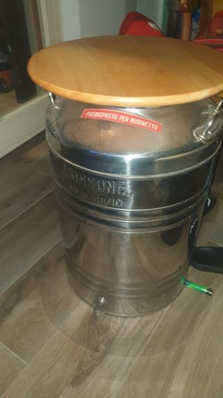 Tavolino acciaio e Legno , scomponibile