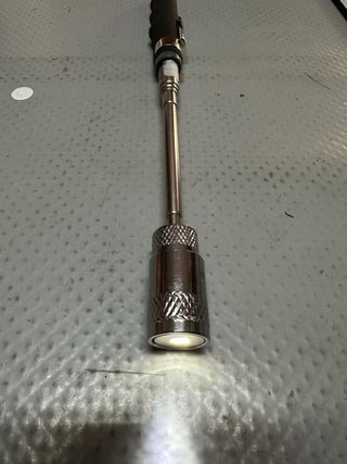 Lampada estensibile calamitata