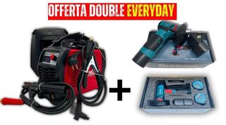 SALDATRICE  INVERTER 400A+ IN REGALO FLEX 18v
