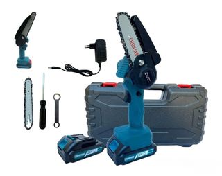 Motosega a Doppia Batteria 26V Mini Elettrosega