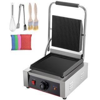 220V Piastra per Barbecue, Sandwich Elettrica 1800