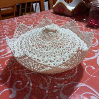 Cestino all' uncinetto