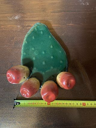 foglia di fico in ceramica