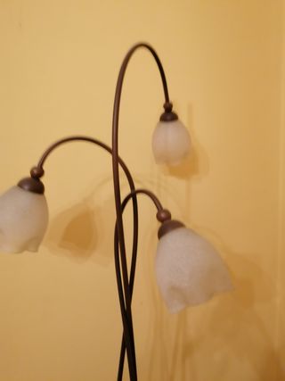 Lampada a stelo da terra.