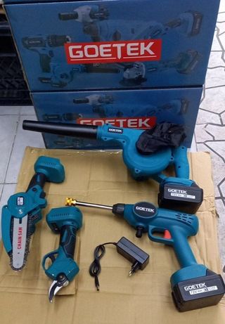 Offerta KIT 4 IN 1 forbici + motosega +idropulitri