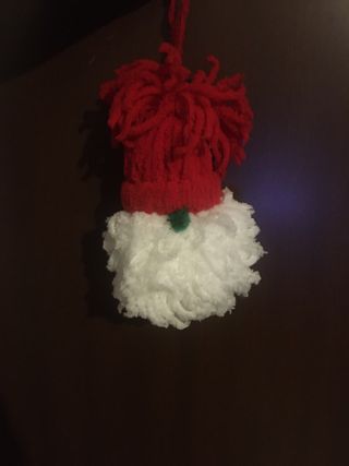 addobbo di natale fatto a mano