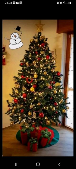 Albero di Natale alto 2 metri