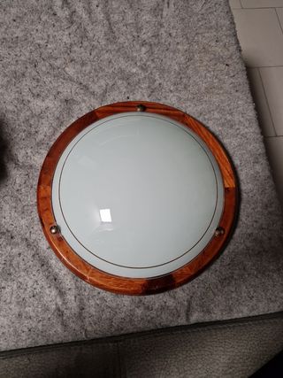 Plafoniera legno