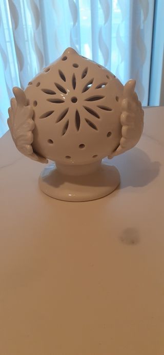 Pomo bianco in ceramica