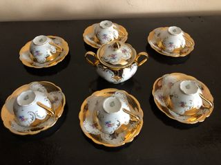 Servizio 6 Tazze Caffè c/Zuccheriera "Bavaria "