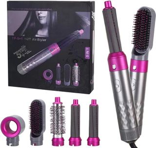 Spazzola di aria calda dell'asciugacapelli 5 in 1,