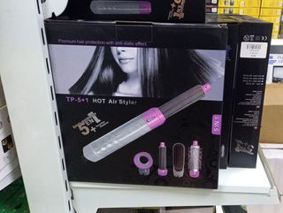 Spazzola di aria calda dell'asciugacapelli 5 in 1,